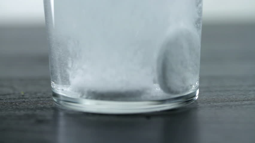 Pill Dissolves In Water Stock Footage Video 7365955 - Shutterstock