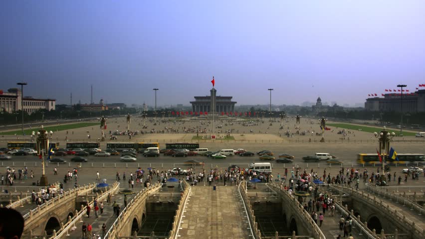 Tiananmen Square Aerial View