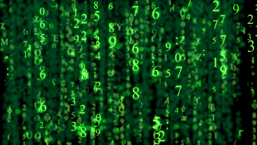 A Hacker Types Green Code In Darkness On Multiple Screens. Stock ...