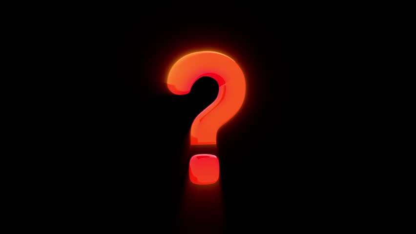 Question Marks Coming From Rotating Question Mark Stock Footage Video ...