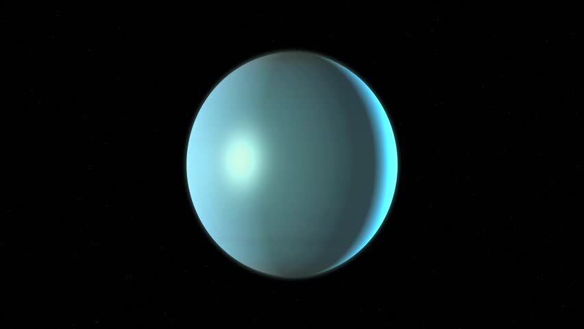 Uranus In Rotation- Loopable Stock Footage Video 5570678 - Shutterstock